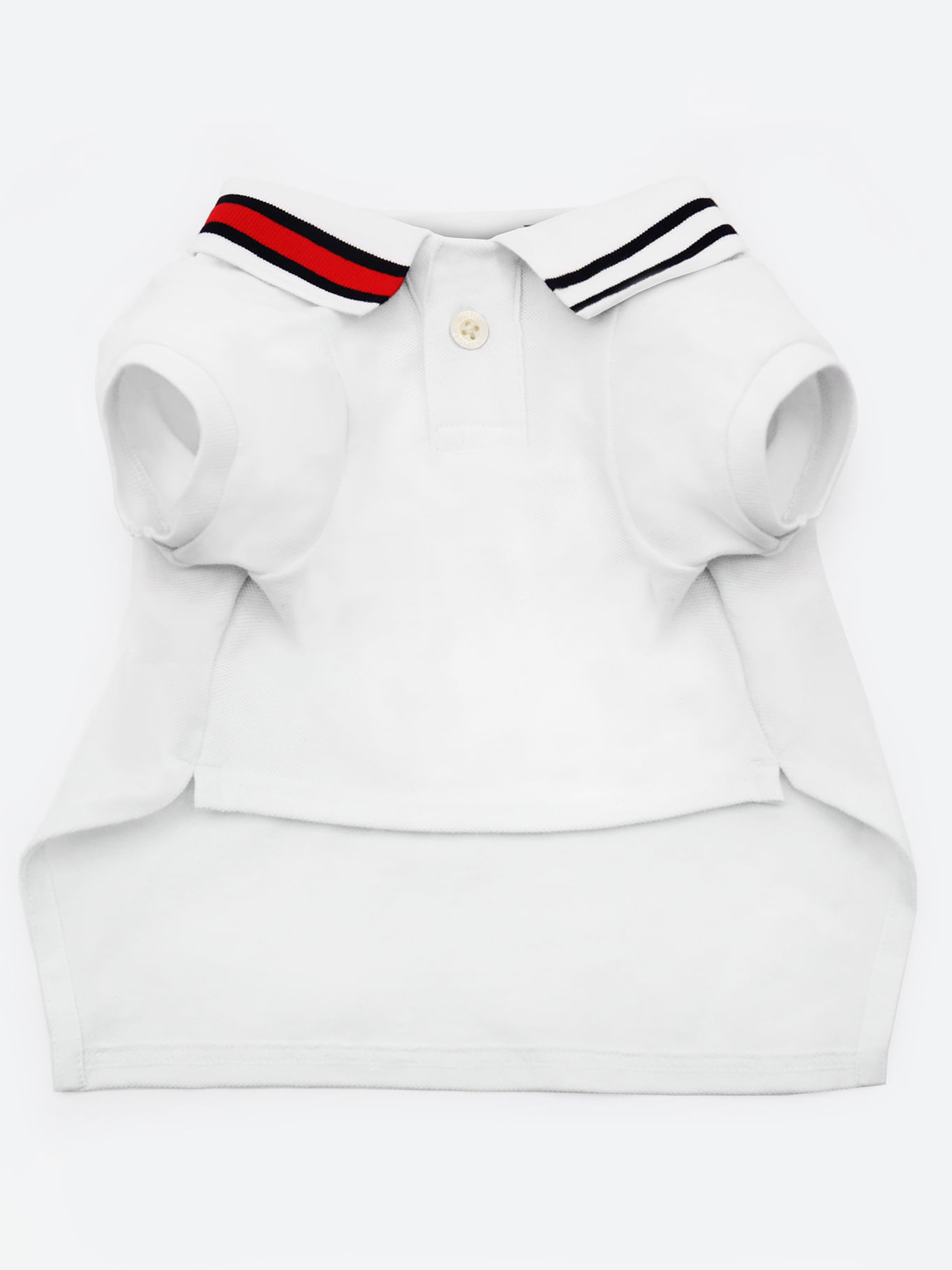 POLO CON CUELLO Y LOGO PARA PERROS