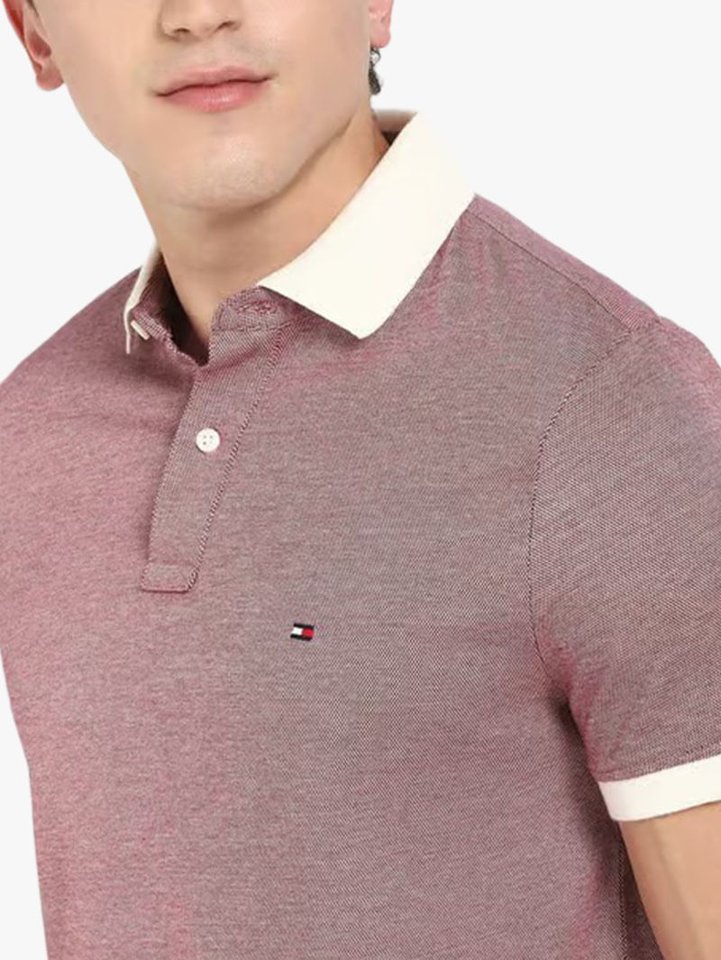 POLO DE HOMBRE DOBLE TONO
